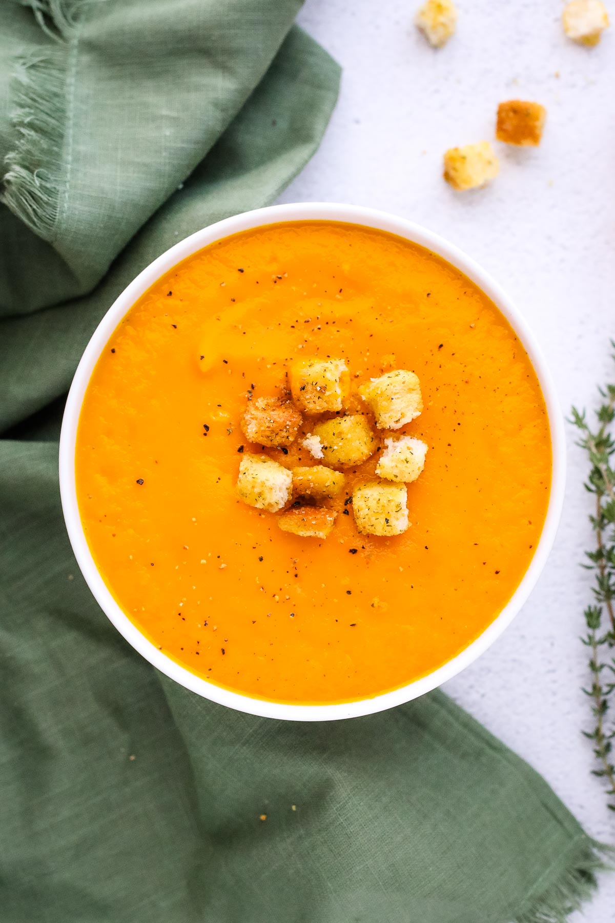 Carrot Ginger Soup - I Heart Vegetables