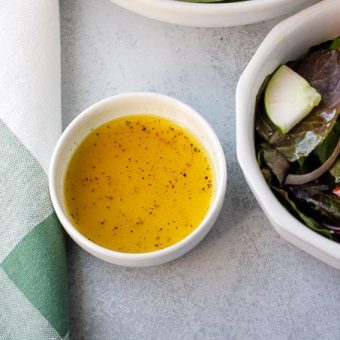 Lemon Pepper Dressing - I Heart Vegetables