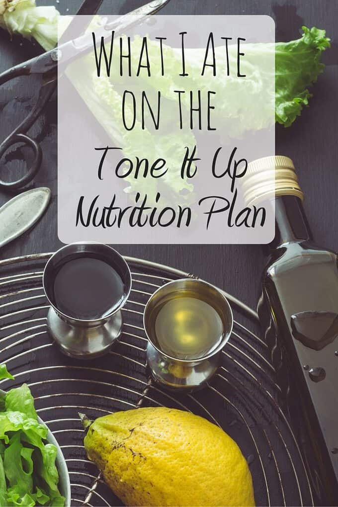 Tone It Up Meals: Week 4 - I Heart Vegetables