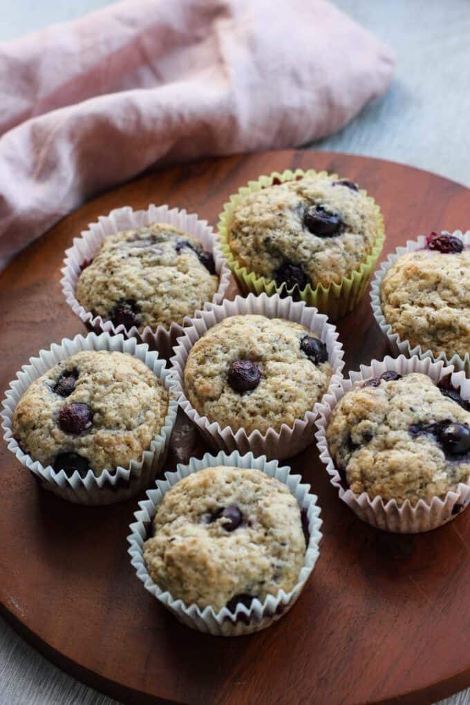 Vegan Blueberry Muffins - I Heart Vegetables