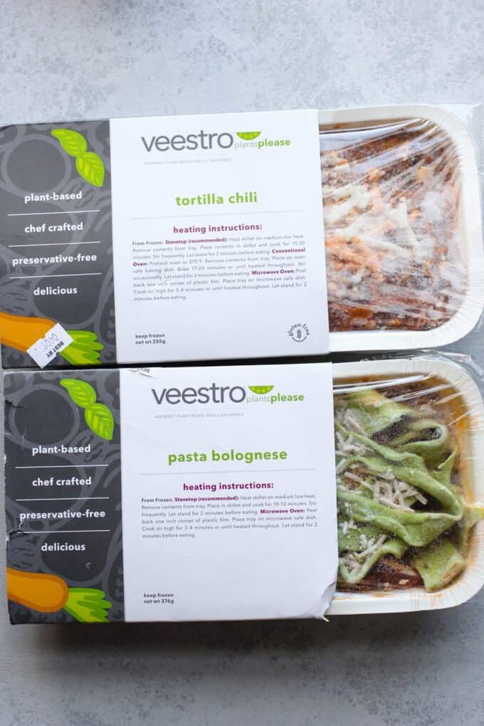 Plant Based Meals Delivered with Veestro - I Heart Vegetables