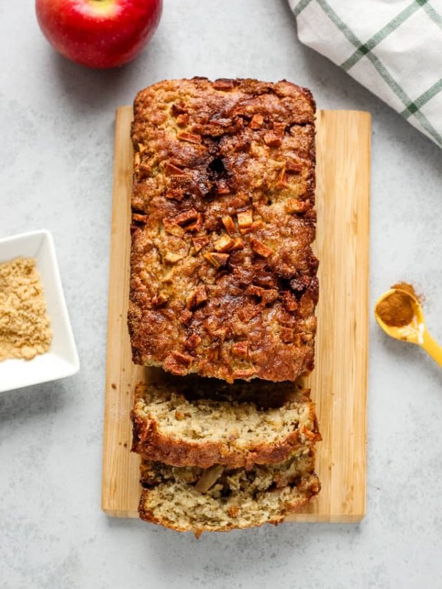 Apple Cinnamon Bread Recipe - I Heart Vegetables