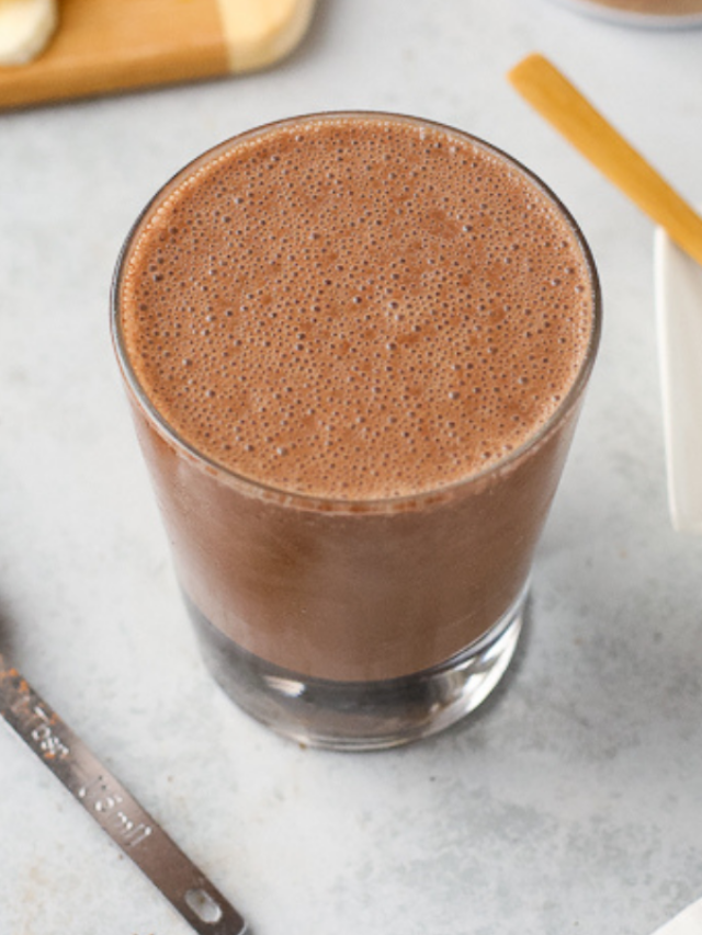 How to Make a Mocha Smoothie - I Heart Vegetables
