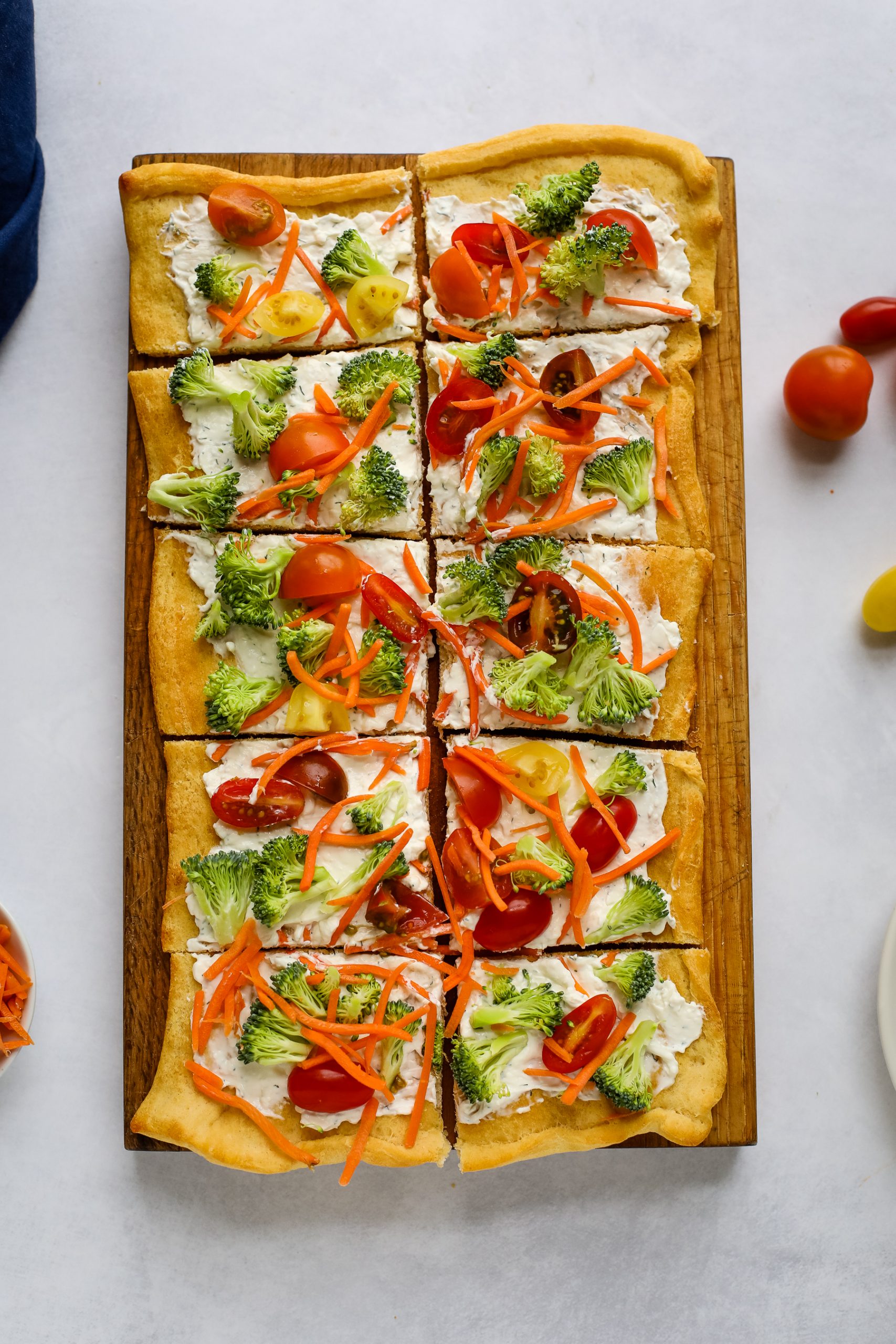 Vegetable Pizza Cream Cheese