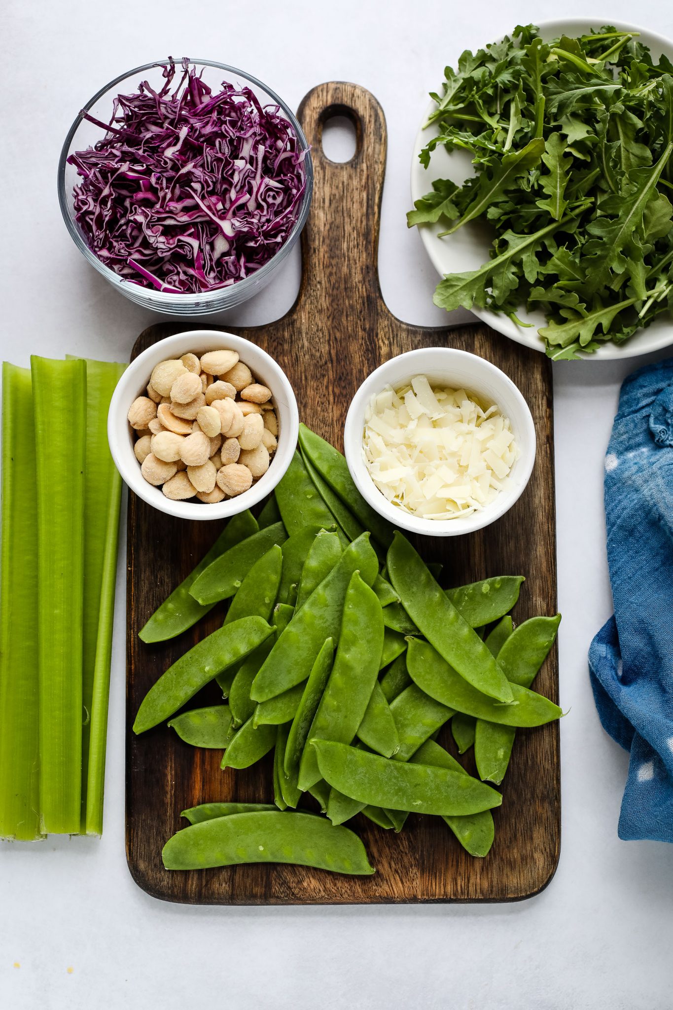 Snow Pea Salad - I Heart Vegetables