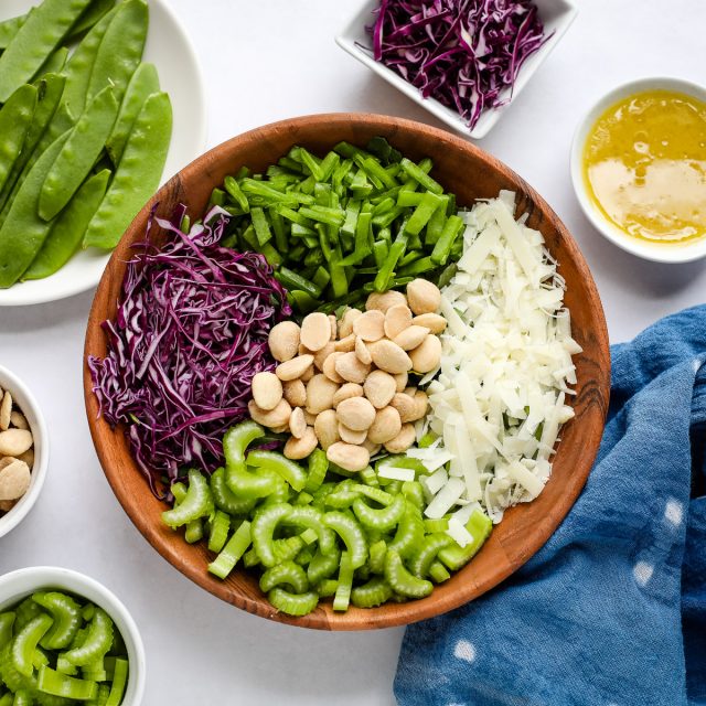 Snow Pea Salad - I Heart Vegetables