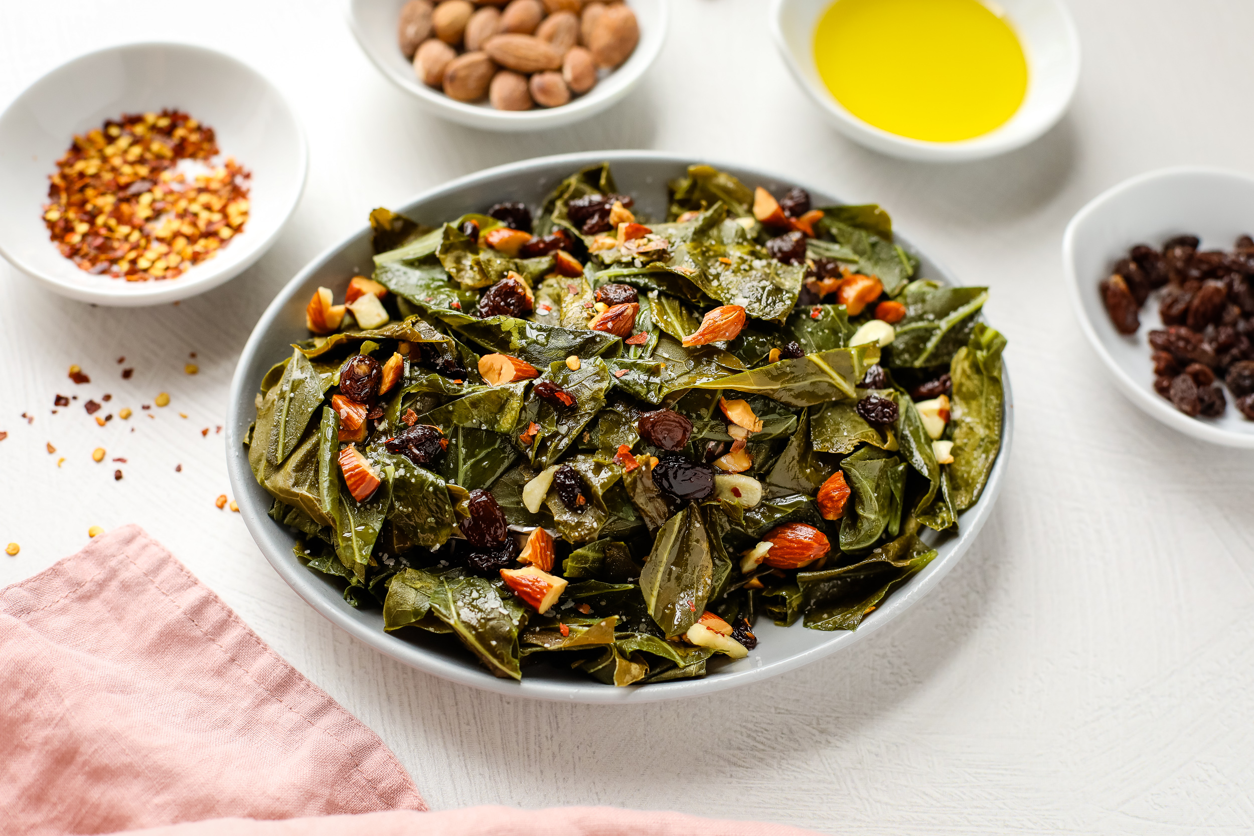 Steamed Collard Greens - I Heart Vegetables