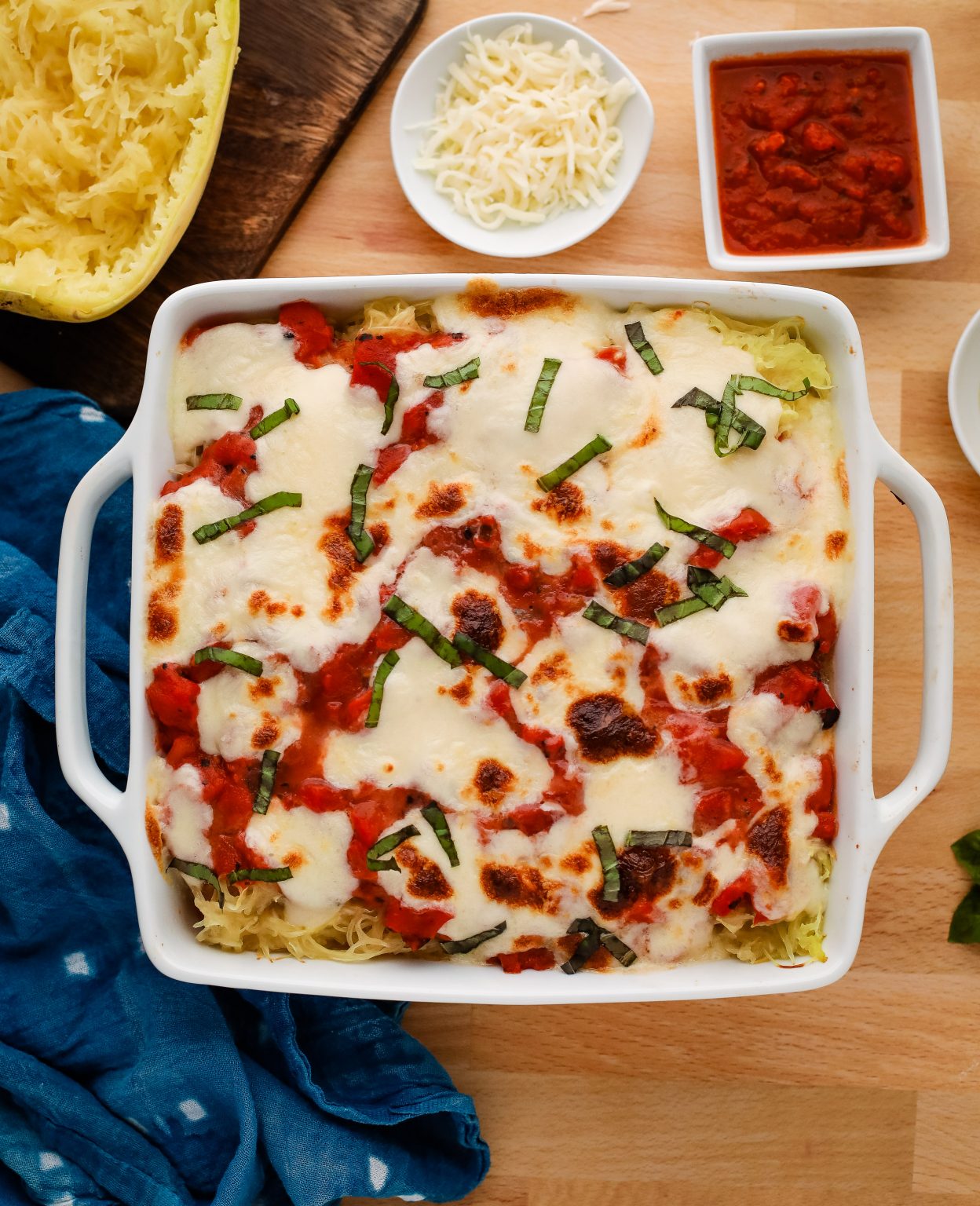 Spaghetti Squash Lasagna - I Heart Vegetables