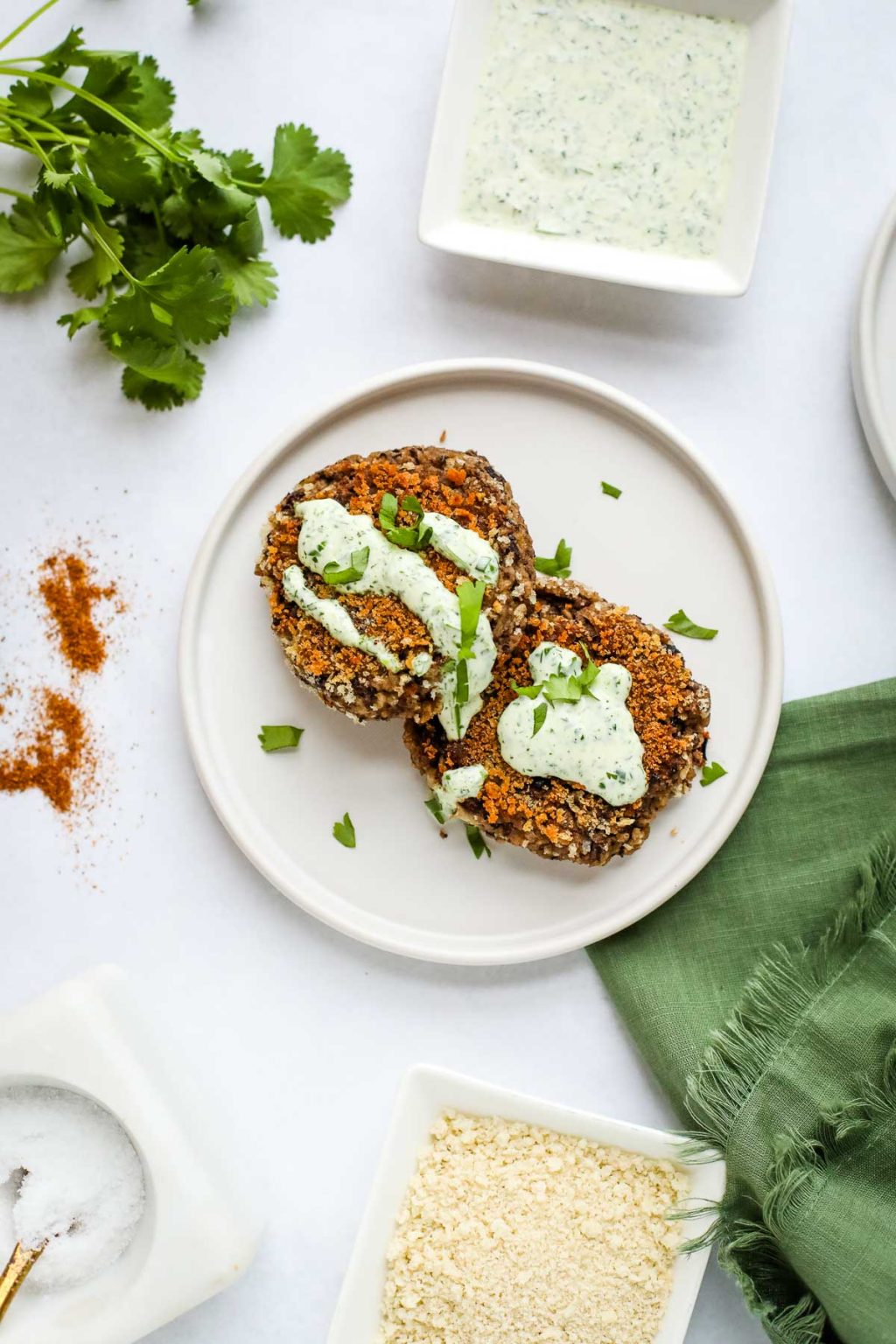 Black Bean Fritters - I Heart Vegetables