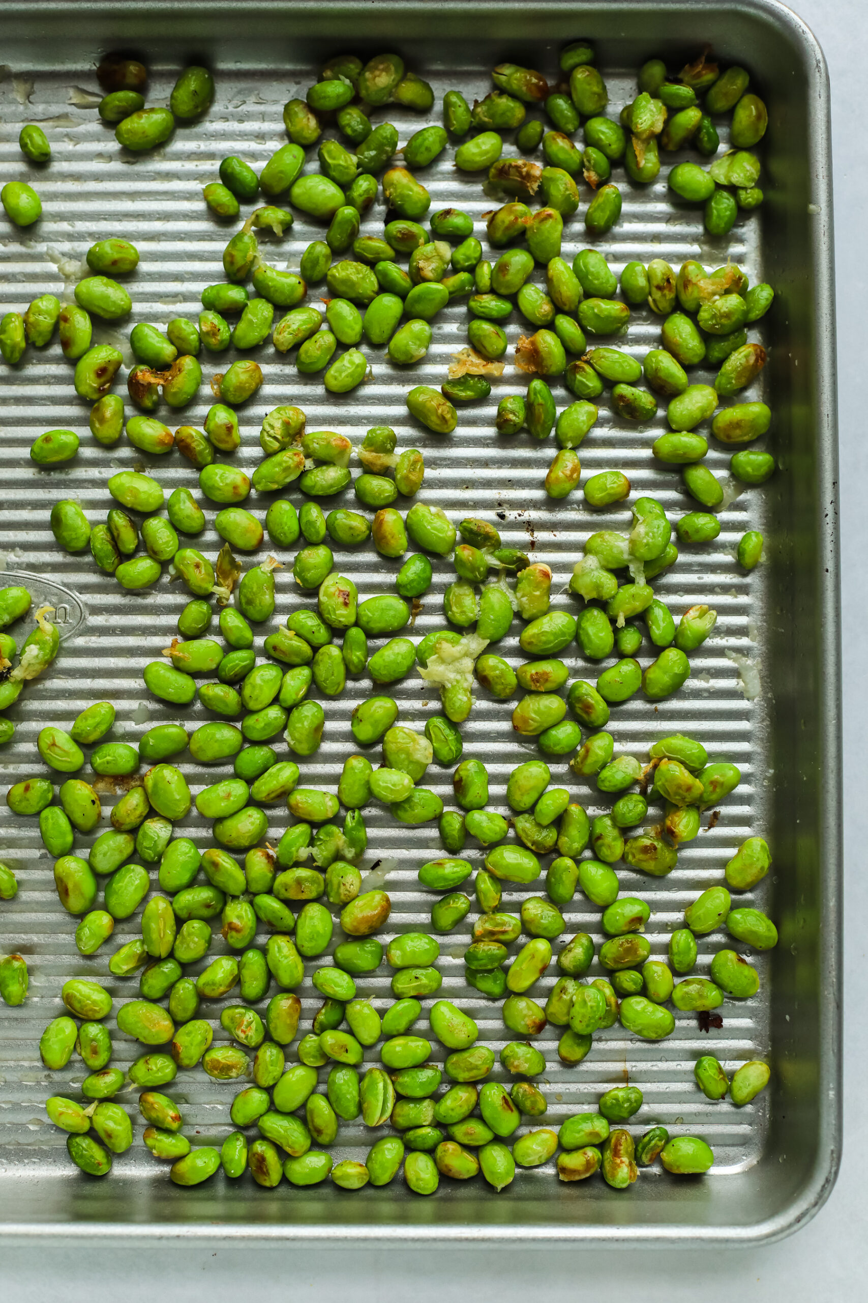 Crispy Parmesan Edamame - I Heart Vegetables