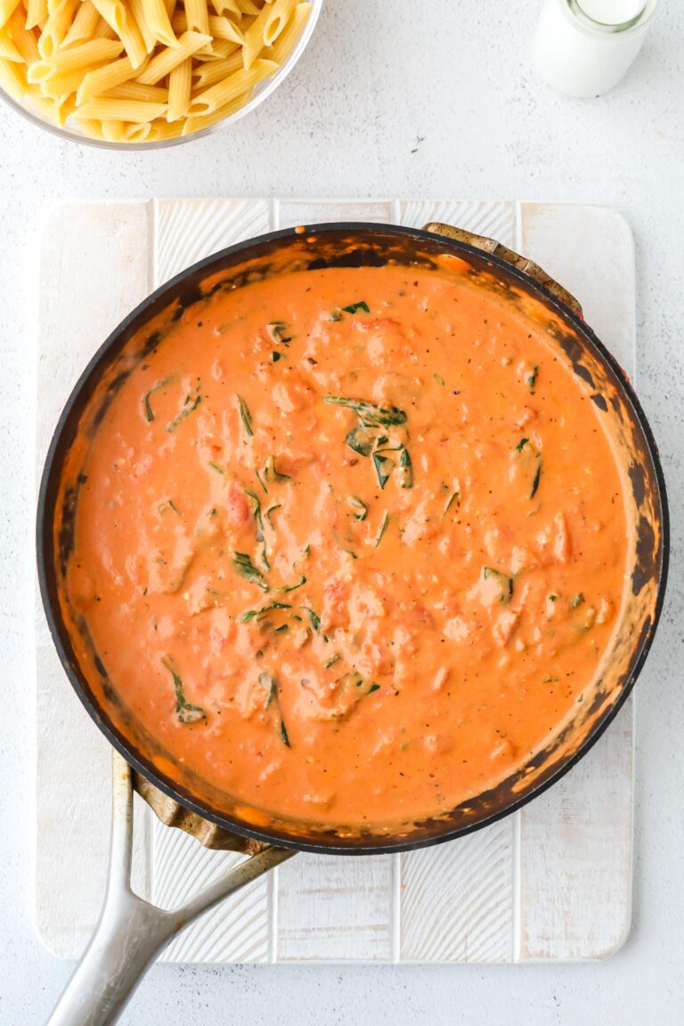 The Best Penne Rosa Recipe - I Heart Vegetables