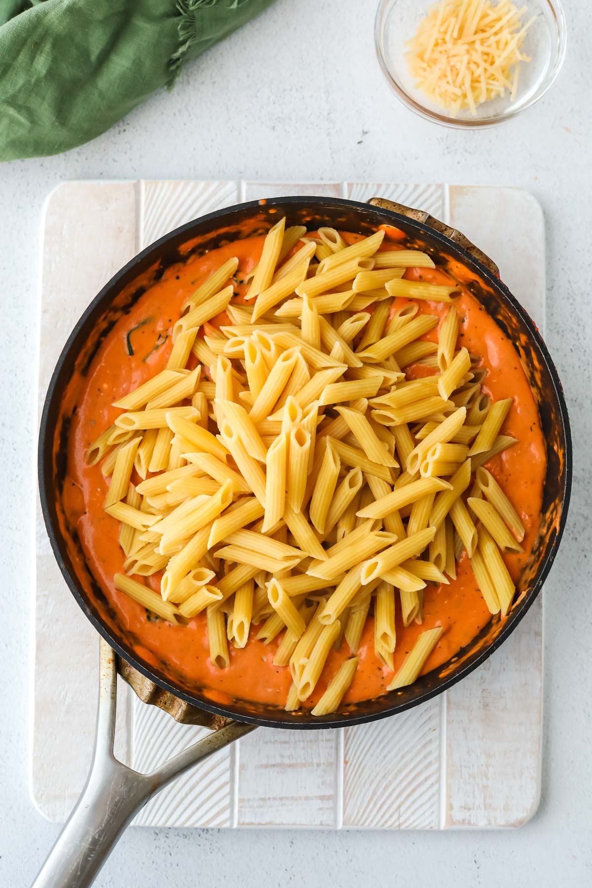 The Best Penne Rosa Recipe - I Heart Vegetables