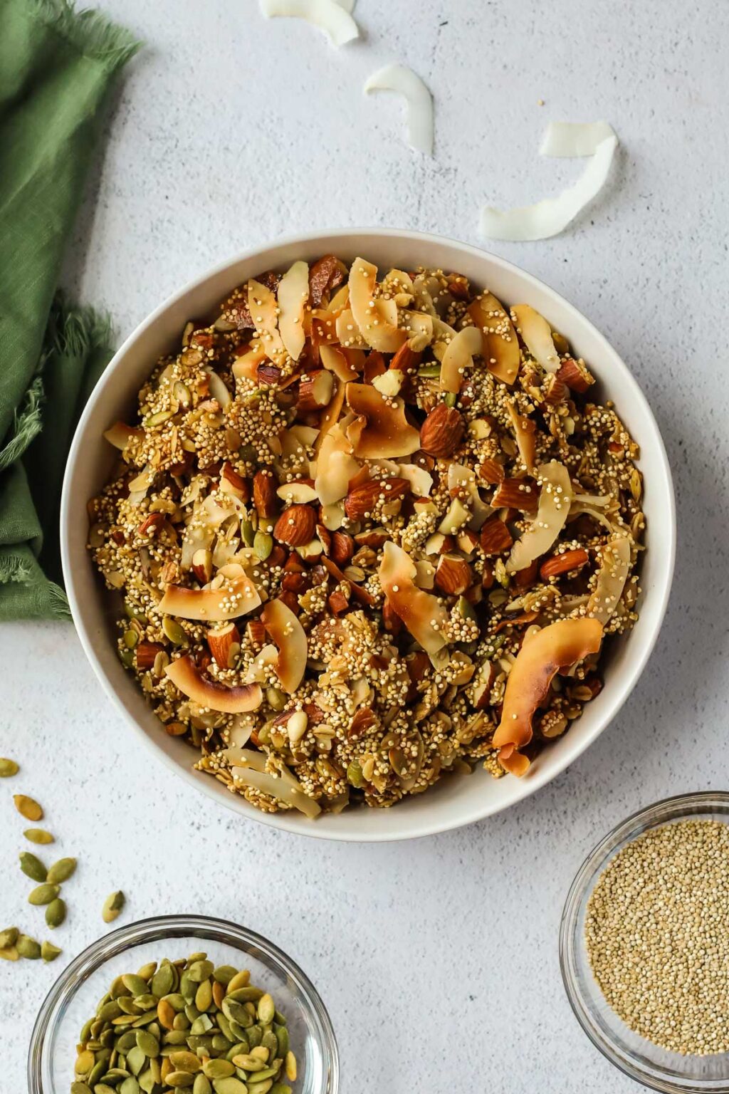 Quinoa Granola - I Heart Vegetables