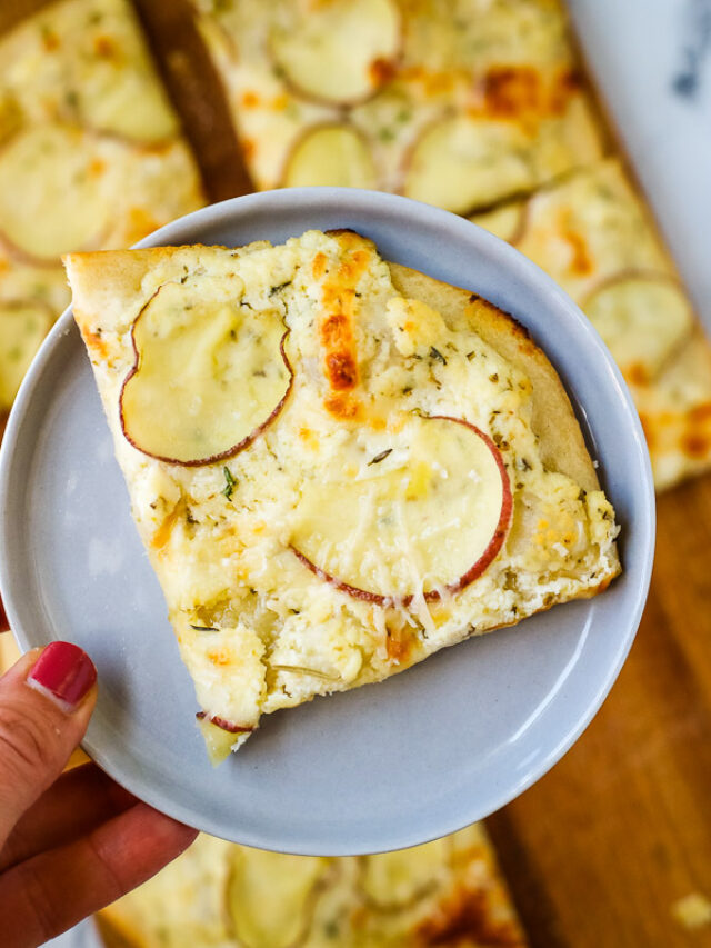 Potato Pizza Recipe - I Heart Vegetables