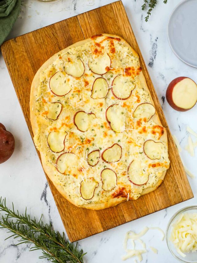 The Best Potato Pizza - I Heart Vegetables