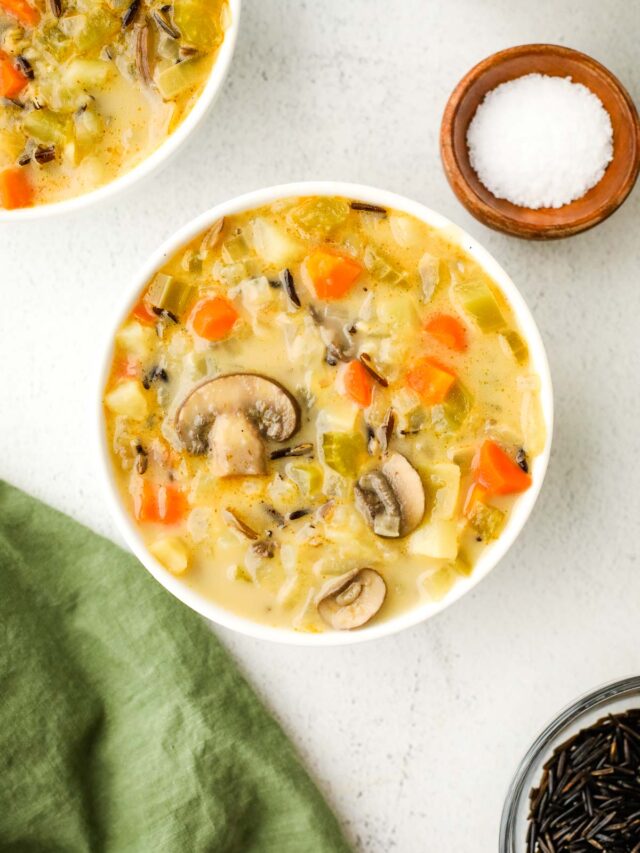 Vegan Wild Rice Soup Recipe - I Heart Vegetables