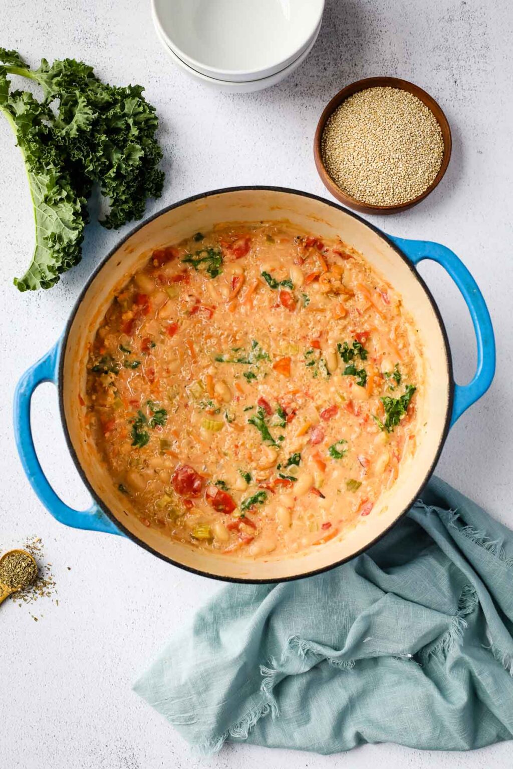 Creamy Quinoa Soup - I Heart Vegetables