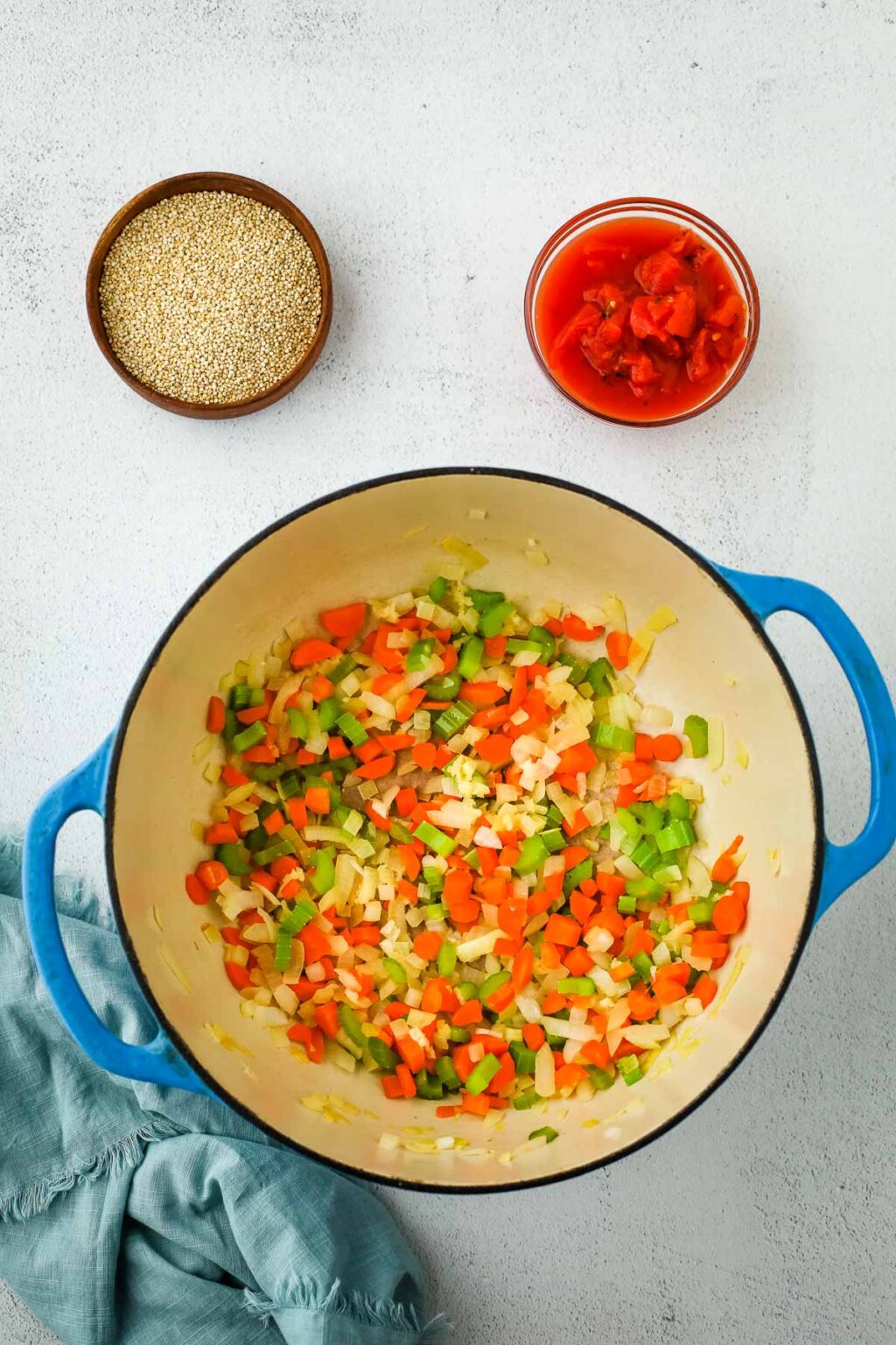 Creamy Quinoa Soup - I Heart Vegetables