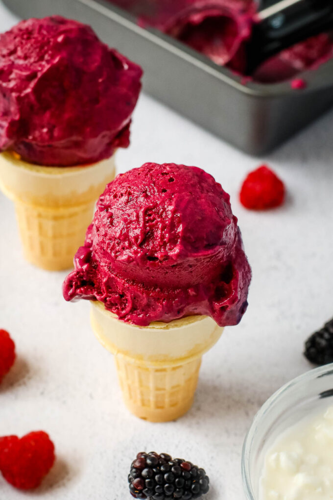 Cottage Cheese Ice Cream - I Heart Vegetables