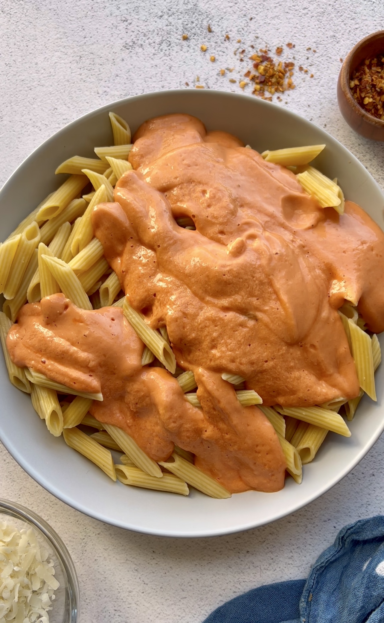 Cottage Cheese Pasta Sauce - I Heart Vegetables