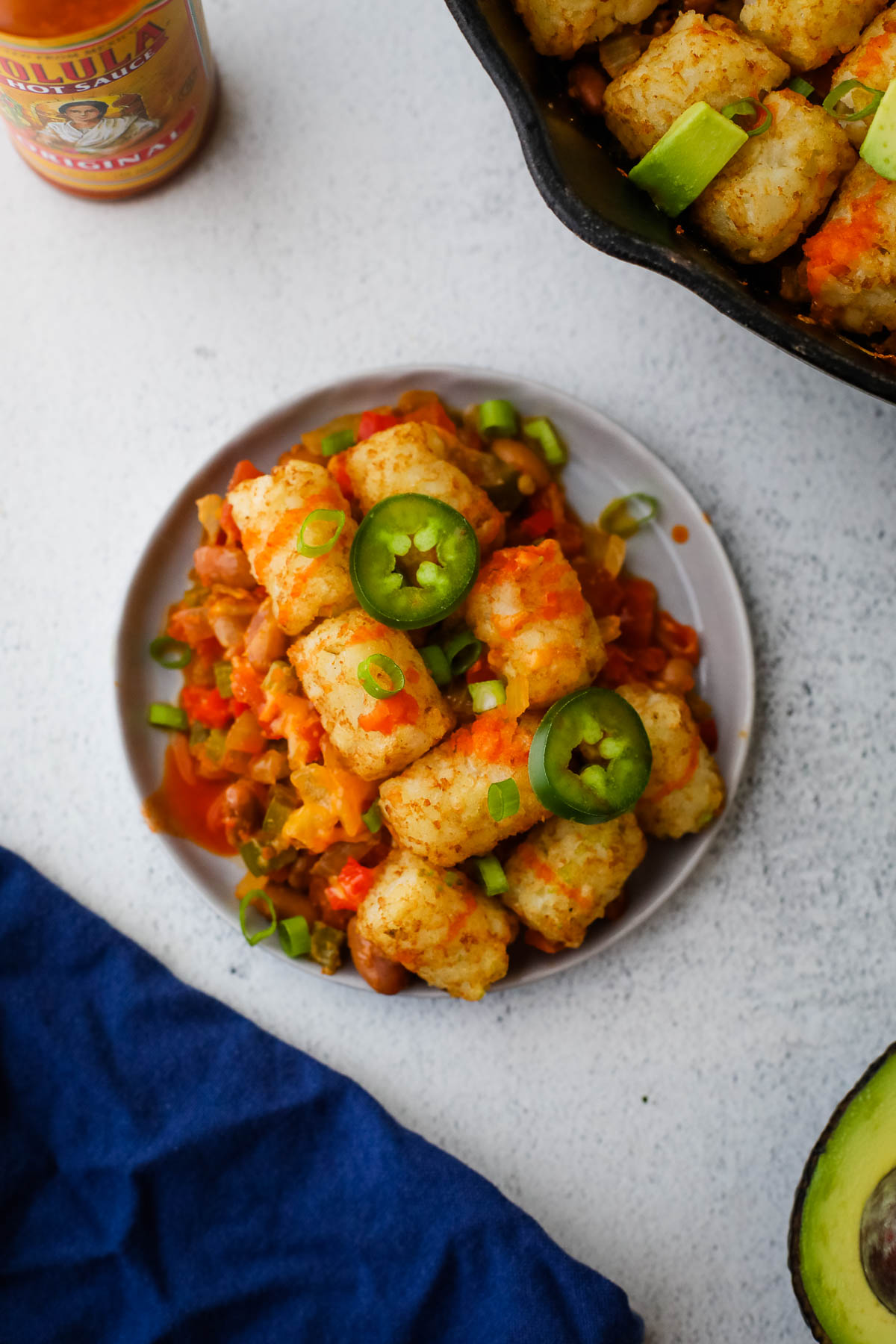 Vegetarian Tater Tot Casserole - I Heart Vegetables