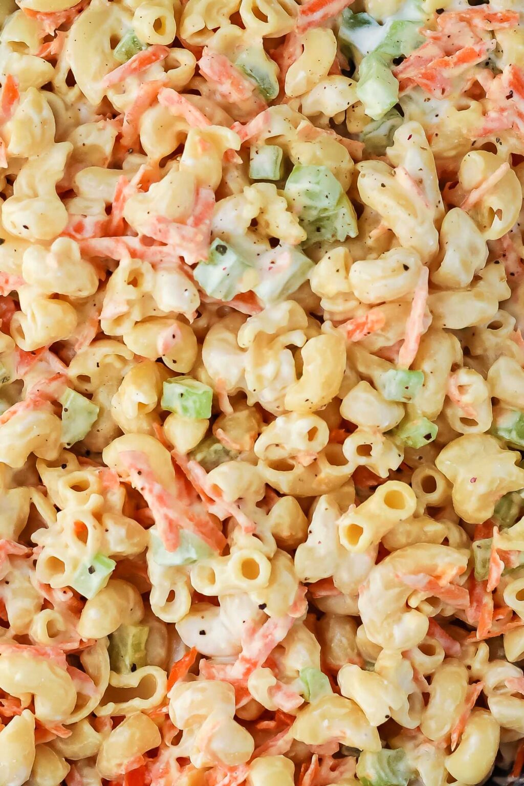 Healthy Macaroni Salad - I Heart Vegetables