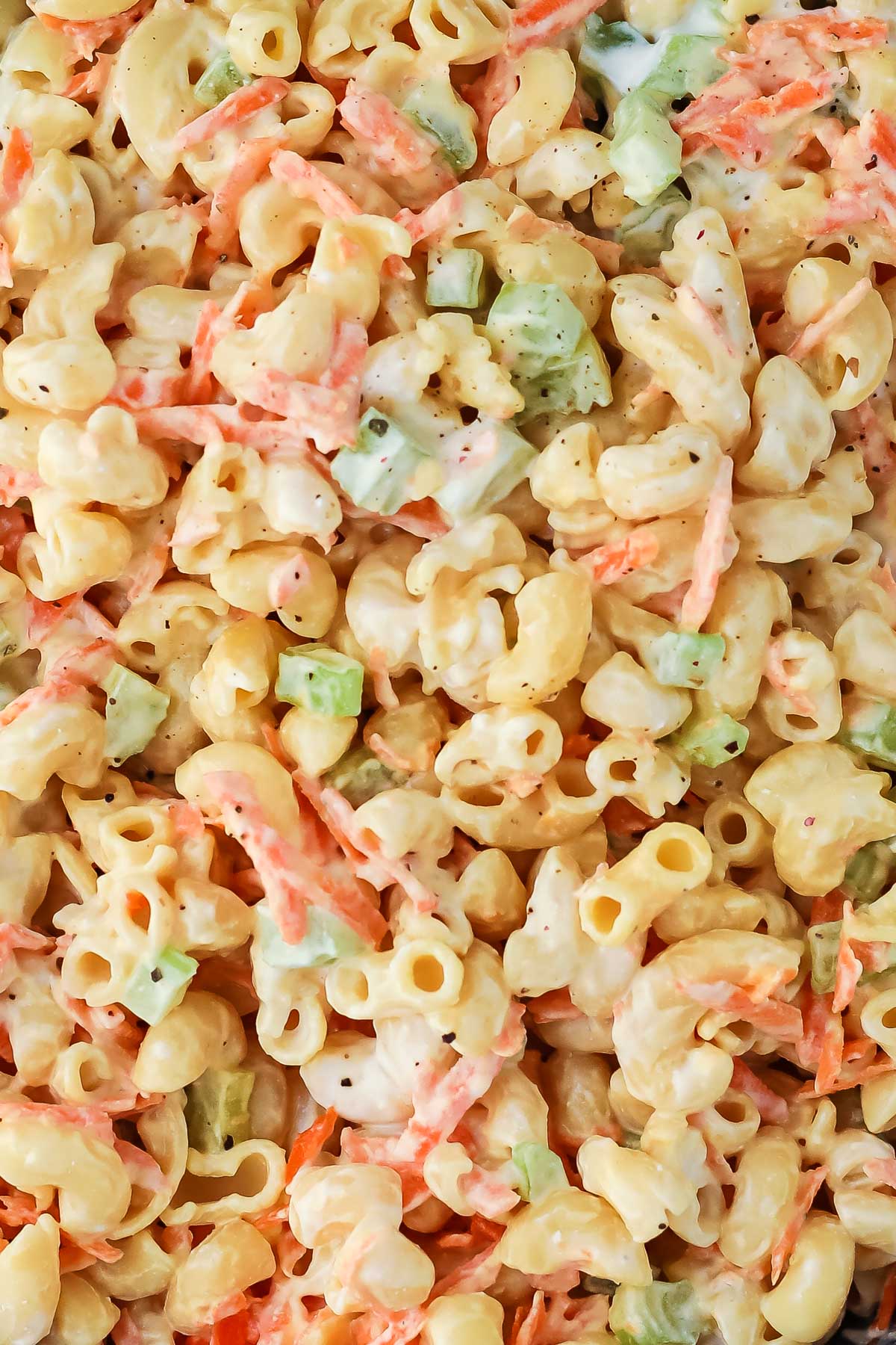Healthy Macaroni Salad - I Heart Vegetables