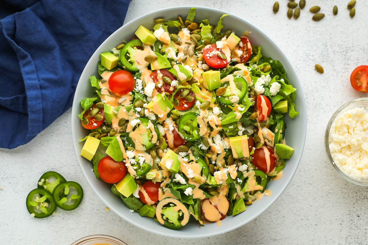 Tomato Caesar Salad