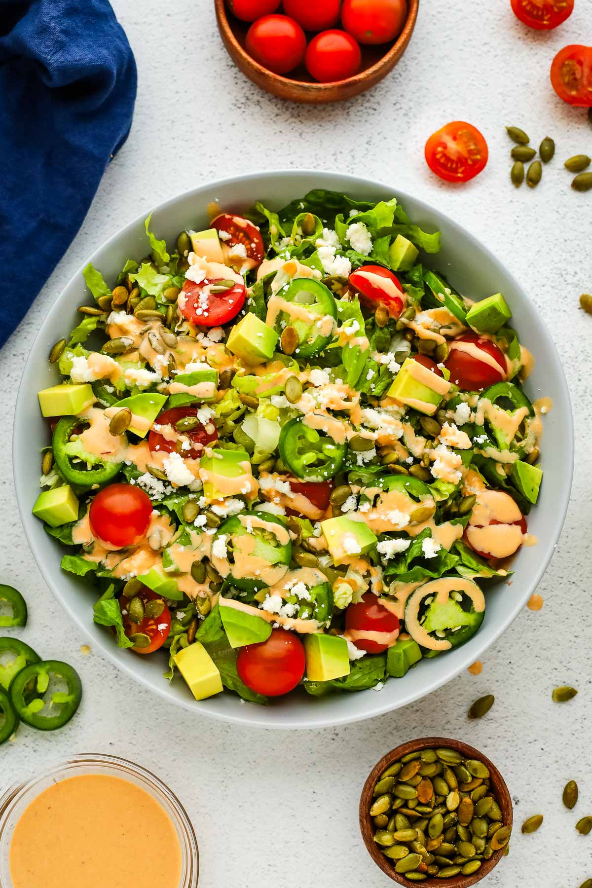 Mexican Caesar Salad - I Heart Vegetables