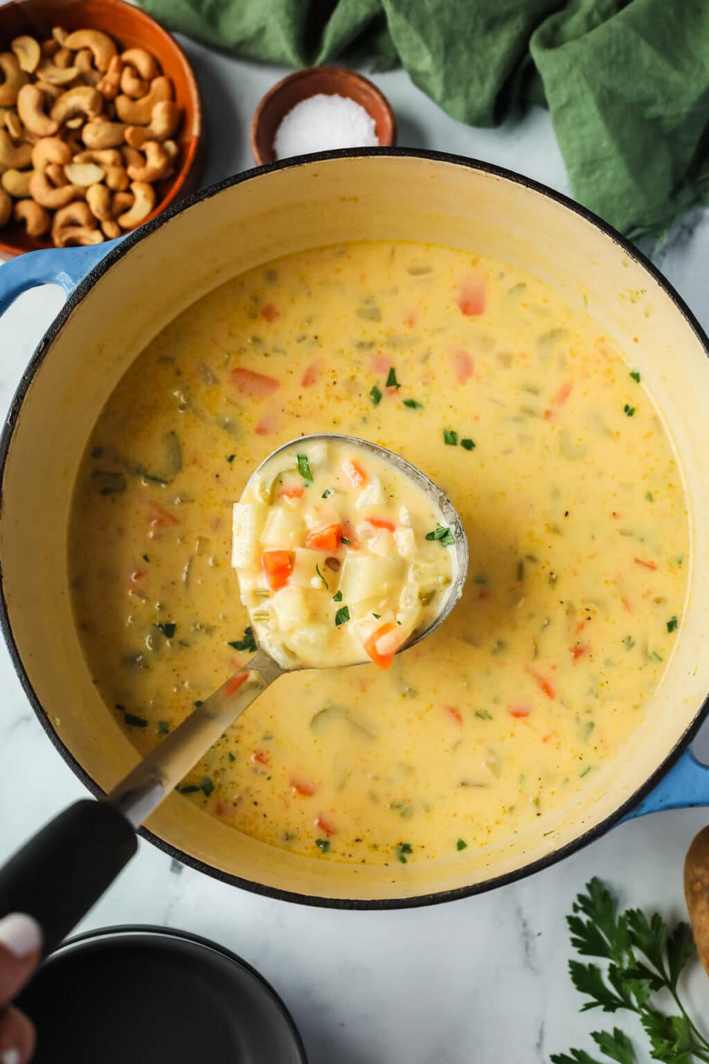 Carrot Potato Soup I Heart Vegetables