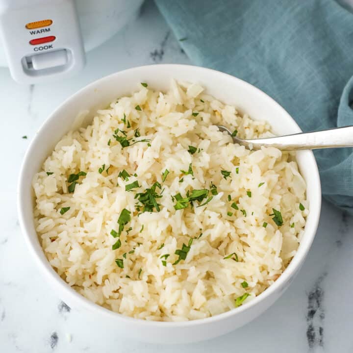 Rice Cooker Rice Pilaf - I Heart Vegetables