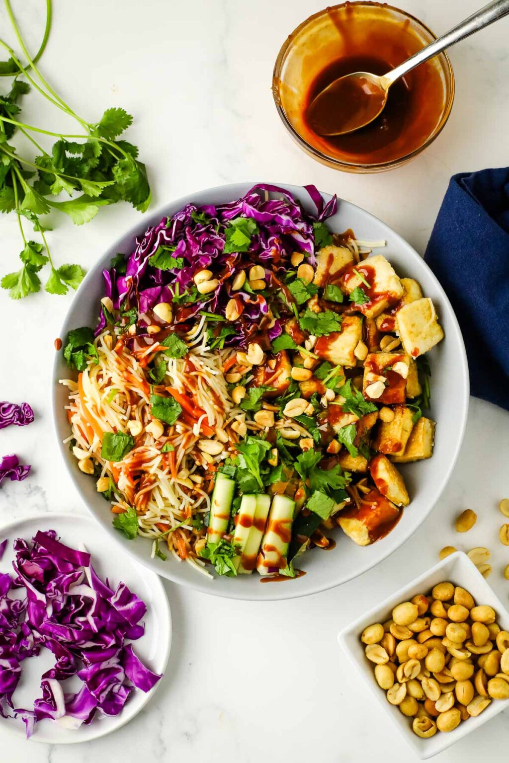 Spring Roll in a Bowl - I Heart Vegetables