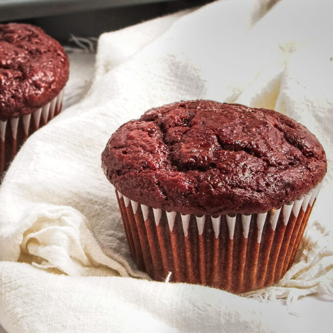 Vegan Chocolate Beet Muffins - I Heart Vegetables