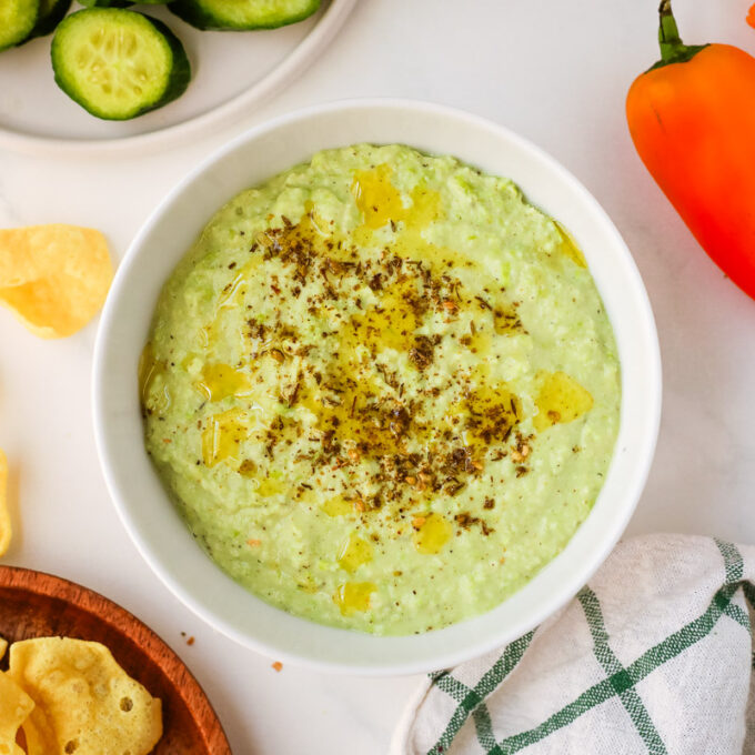 Edamame Hummus - I Heart Vegetables
