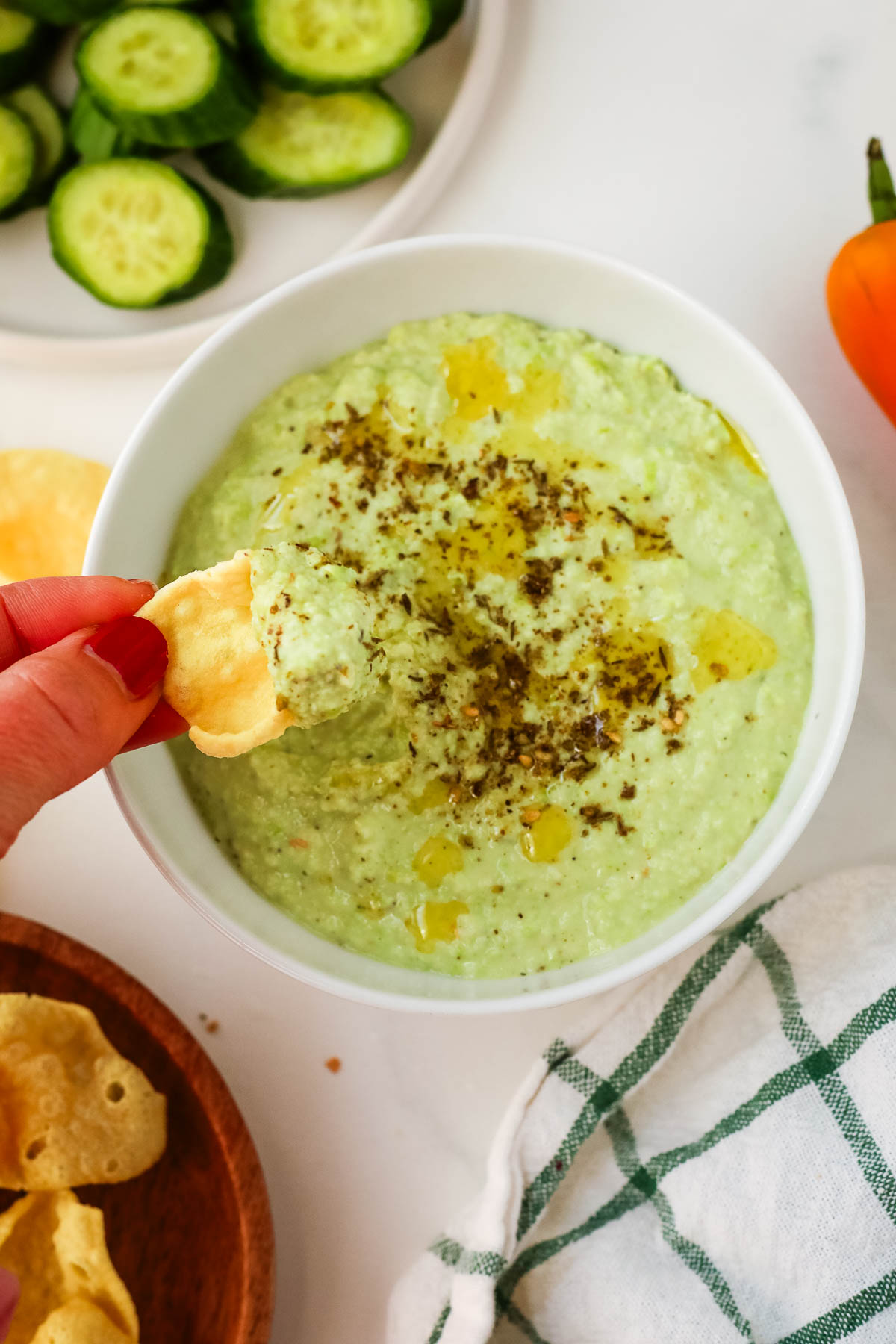 Edamame Hummus - I Heart Vegetables