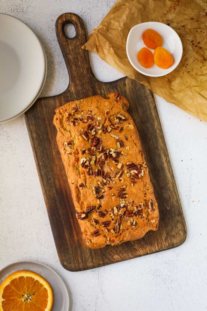 Easy Apricot Bread - I Heart Vegetables