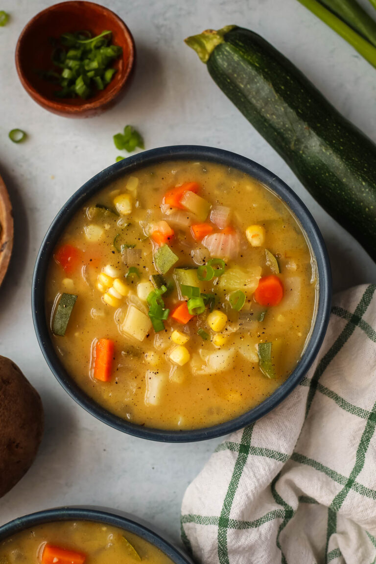 Summer Vegetable Chowder - I Heart Vegetables