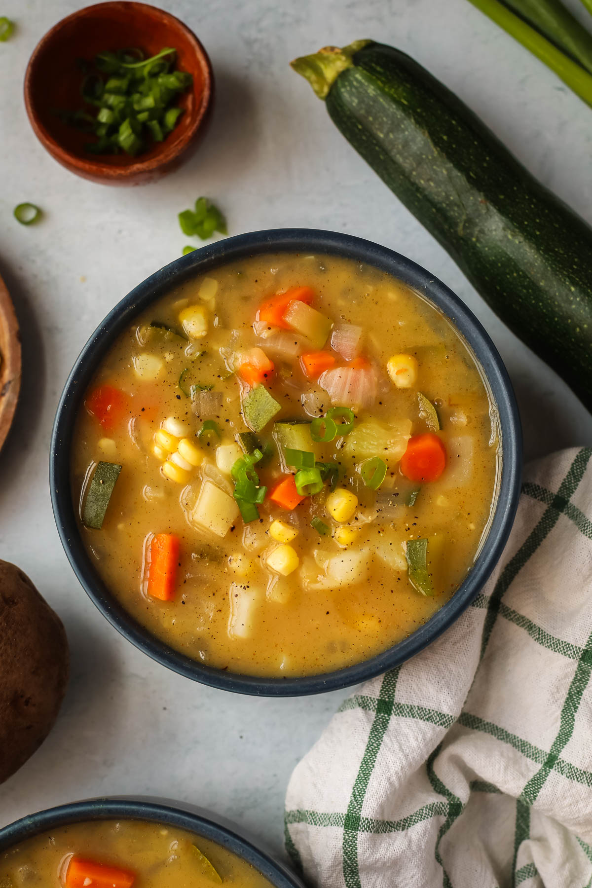 Summer Vegetable Chowder - I Heart Vegetables