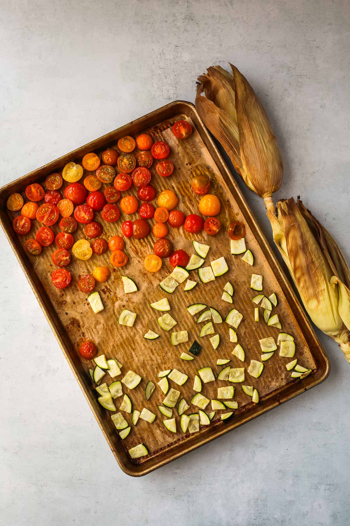 Summer Vegetable Flatbread - I Heart Vegetables
