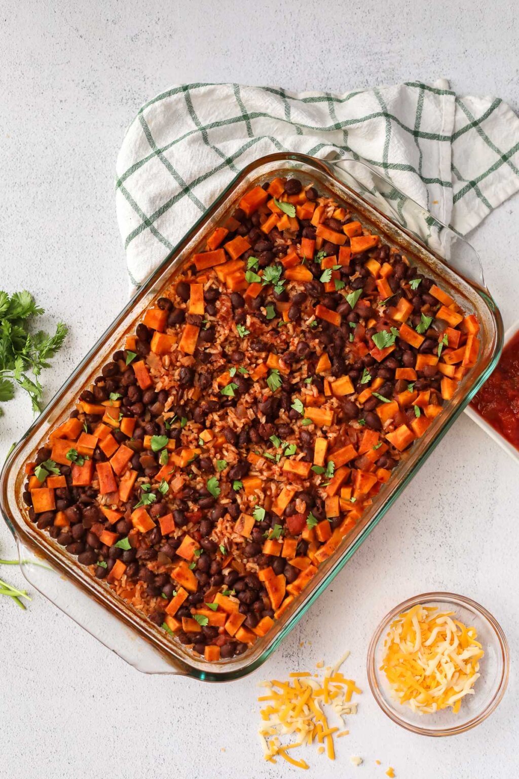 Black Bean and Sweet Potato Bake - I Heart Vegetables