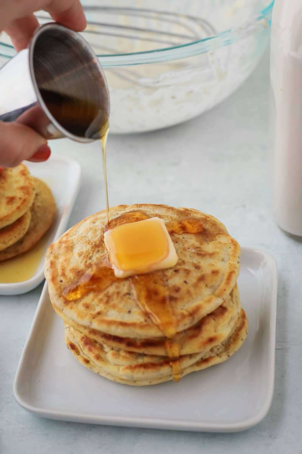 Almond Milk Pancakes - I Heart Vegetables