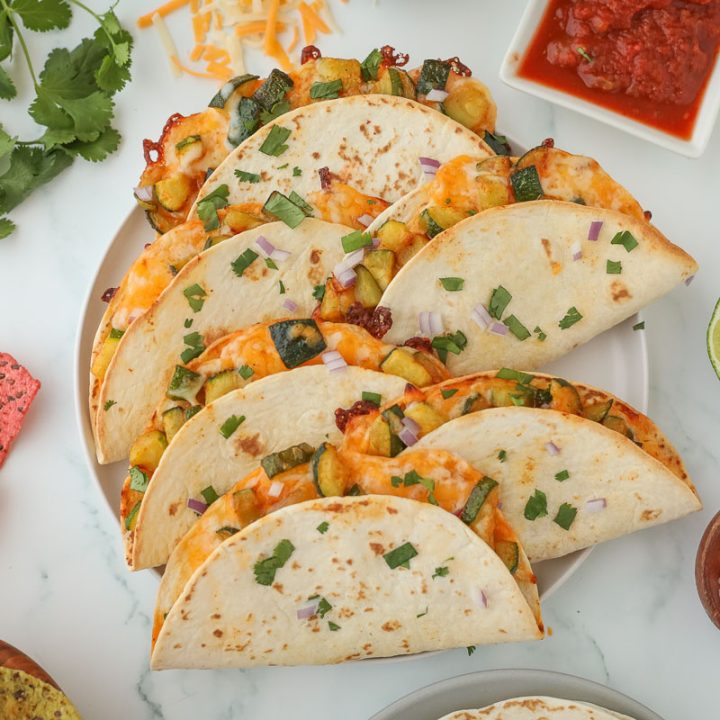 Zucchini Tacos - I Heart Vegetables