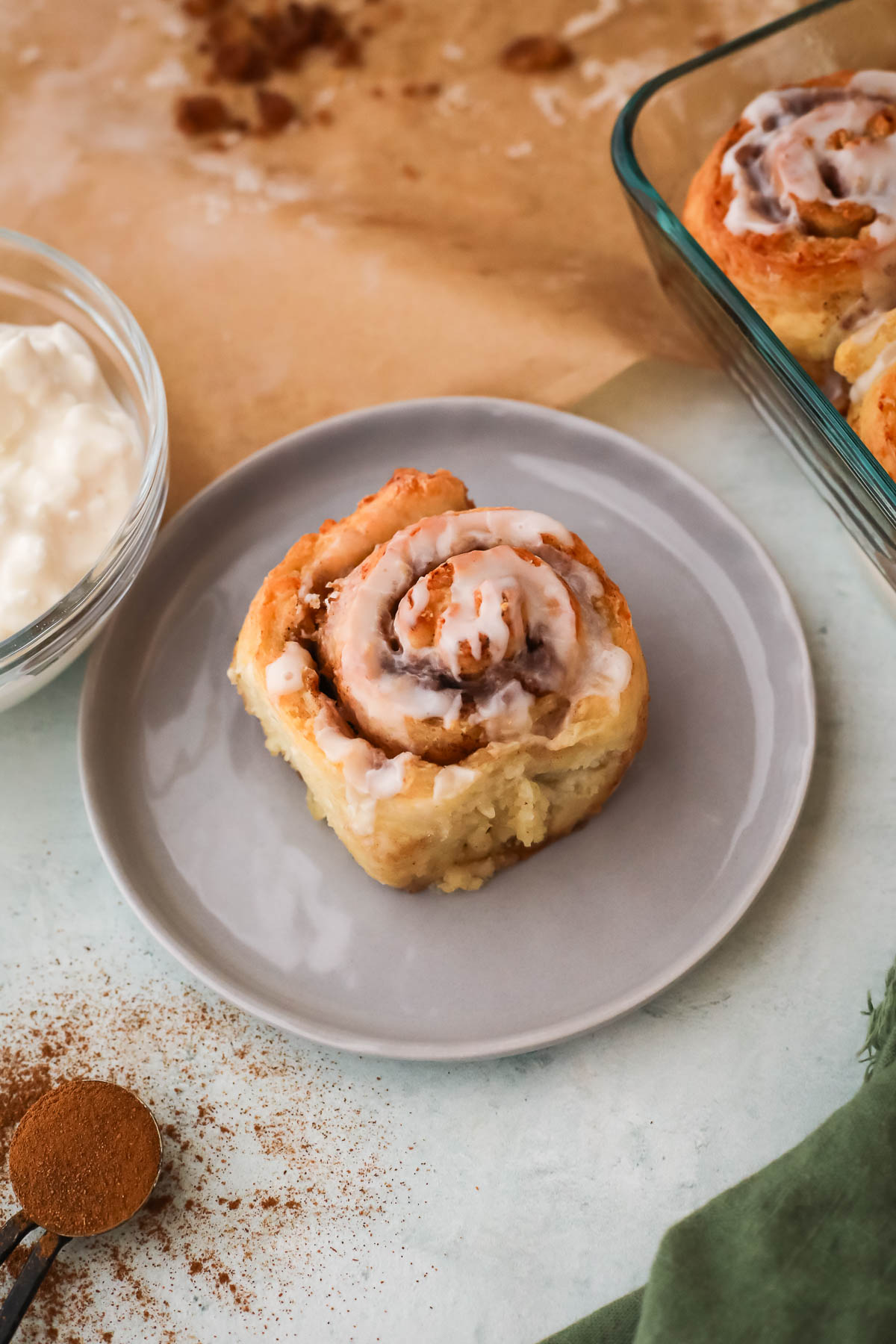 Cottage Cheese Cinnamon Rolls - I Heart Vegetables