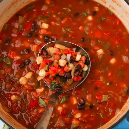 Mexican Bean Soup - I Heart Vegetables