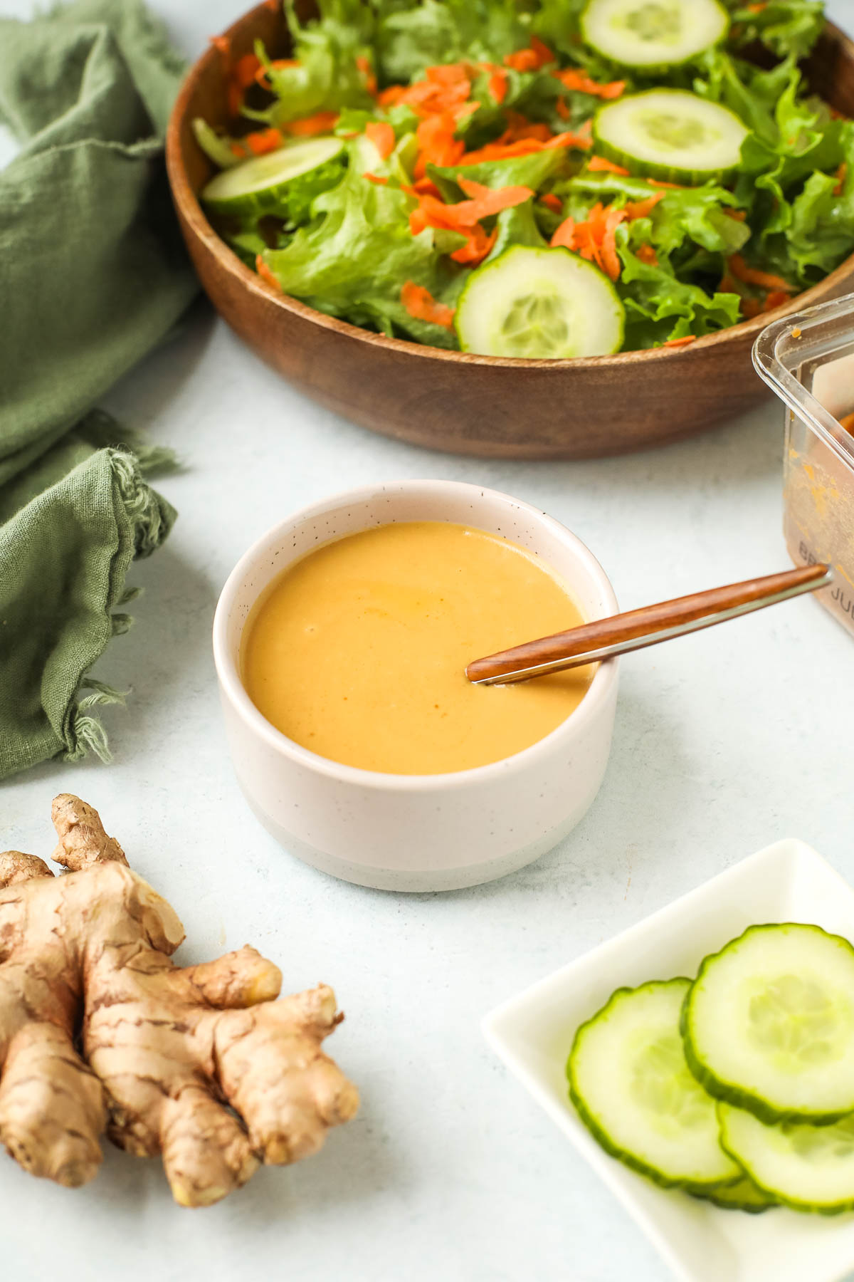 Miso Ginger Dressing - I Heart Vegetables