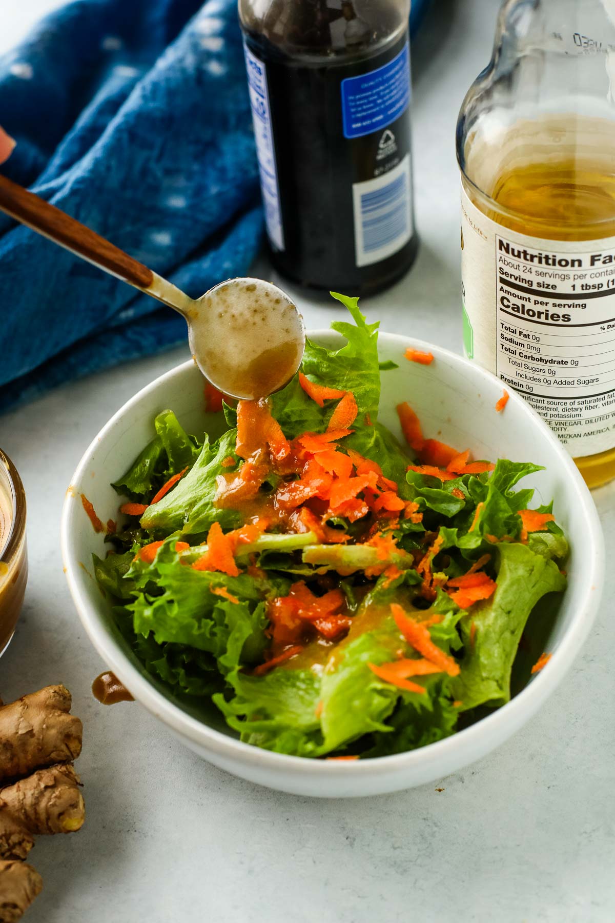 Simple Ginger Dressing - I Heart Vegetables