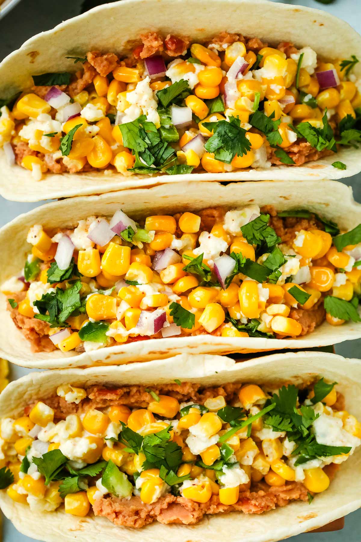 Street Corn Tacos - I Heart Vegetables