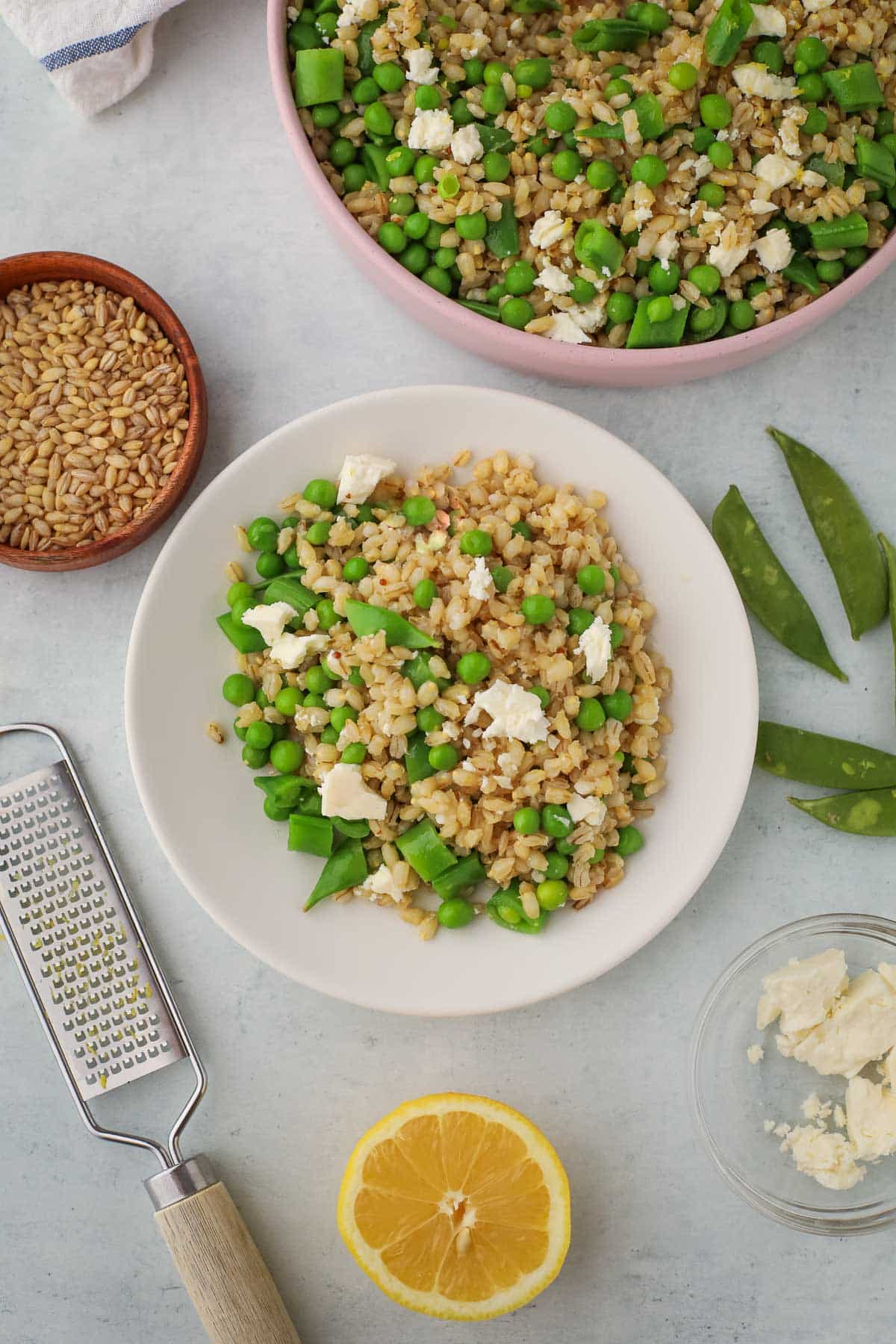 Easy Barley Salad - I Heart Vegetables