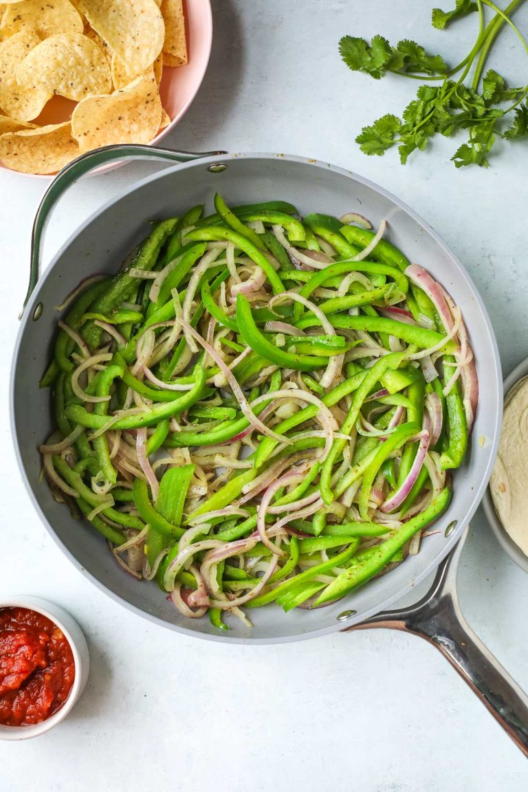 Chipotle Fajita Vegetables - I Heart Vegetables