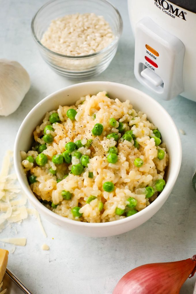 Rice Cooker Risotto - I Heart Vegetables